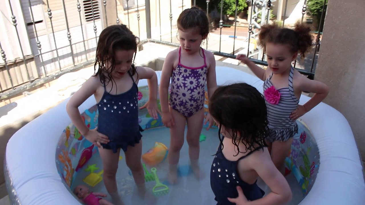 Singing in the pool 1 - YouTube