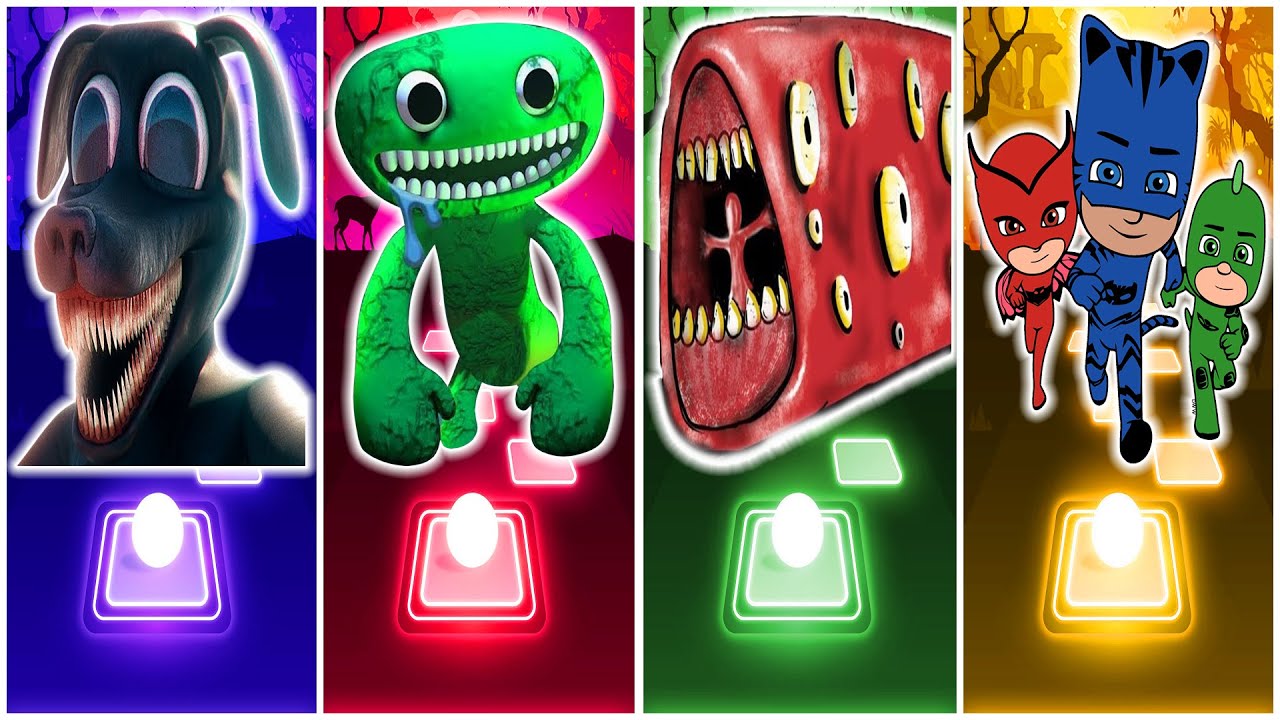 Cartoon Dog - Garten Of Banban - Train Eater - Pj Masks | Tiles Hop EDM ...