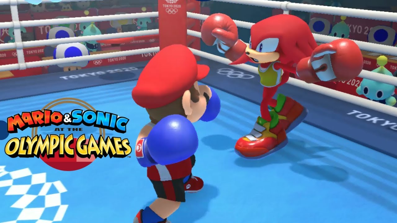 Boxing Very Hard Gameplay Mario & Sonic At The Olympic Games Tokyo 2020 ...