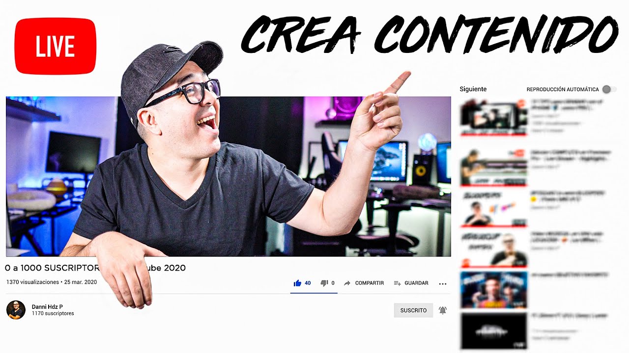 🔴 Beneficios de CREAR Contenido - YouTube