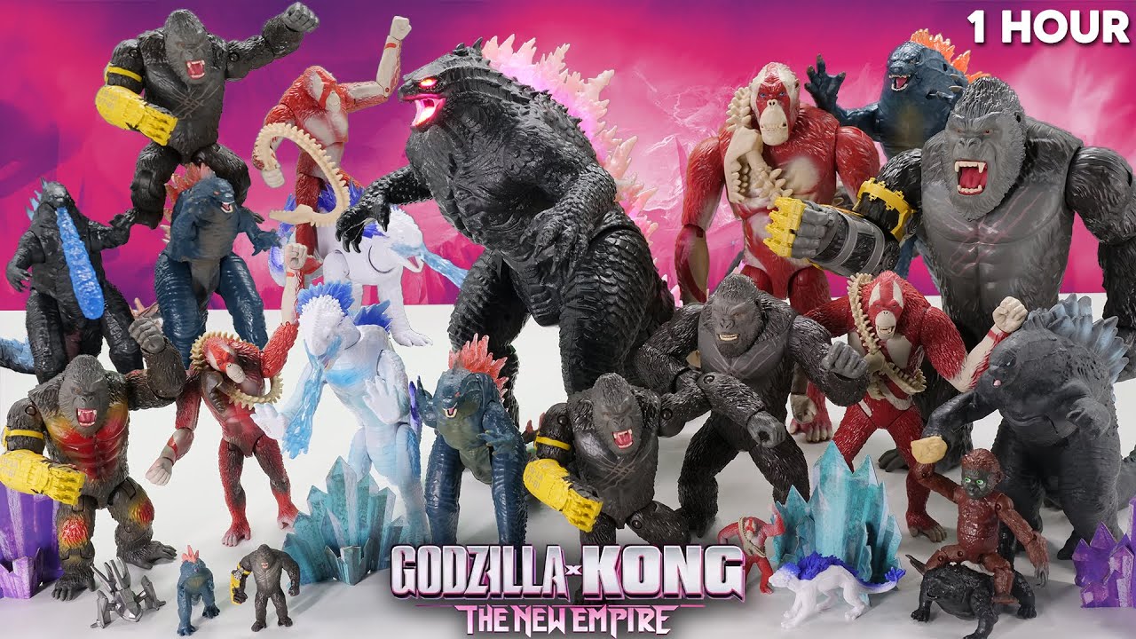 EPIC Unboxing EVERY Godzilla X Kong Toy! (The New Empire Merch) - 1 ...