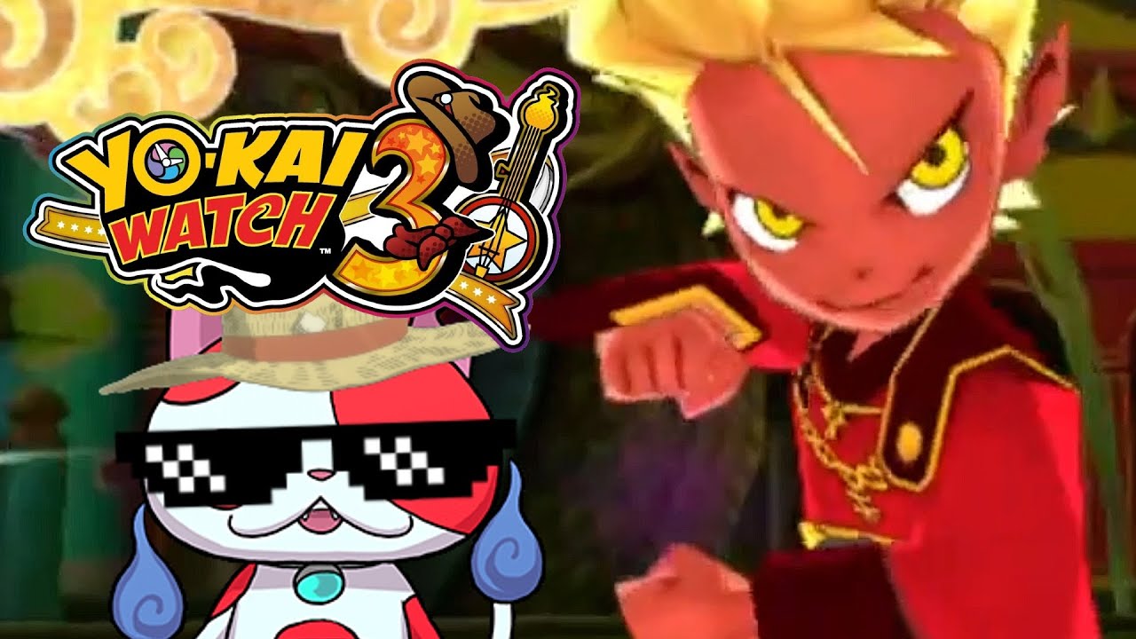 MI PELEA CONTRA el GRAN ENMA en YO-KAI WATCH 3 | DekaMaku MMO - YouTube