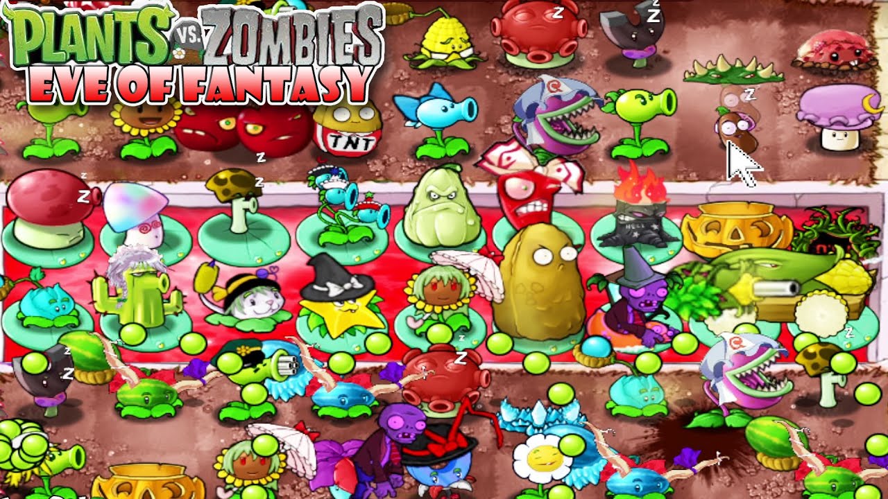 PvZ Eve Of Fantasy V0.7.5 | HARD MODE | Link & Gameplay - YouTube