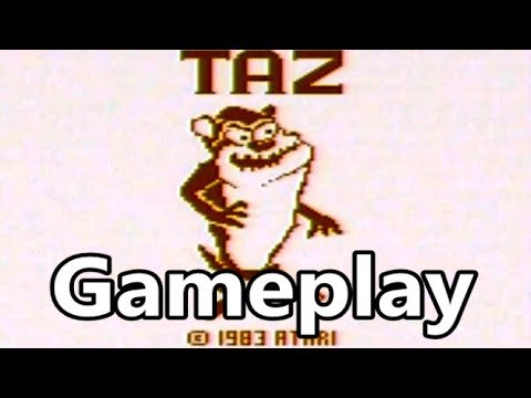 Taz Atari 2600 Gameplay - The No Swear Gamer - YouTube