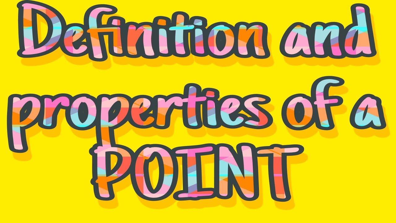 WHAT IS POINT | POINT | MUST HAVE TO KNOW | 5th To 10th Class | CLASS 10th | @PadhKeDekh-study ...