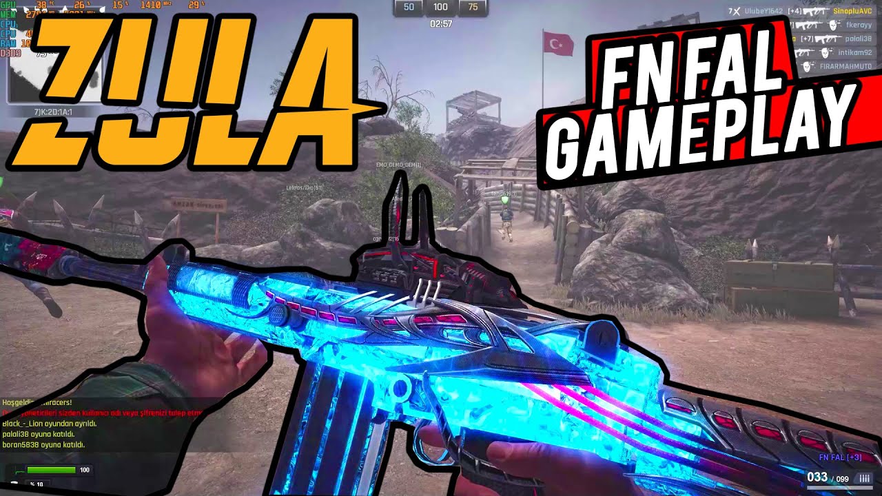 ZULA GAMEPLAY : ( FN-FAL ) - YouTube