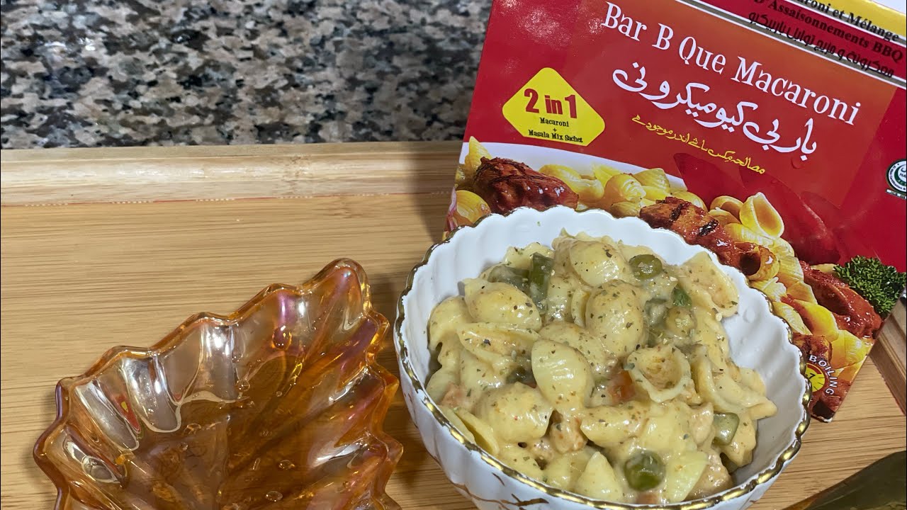 Quick Barbecue shell Macaroni | Easy Recipe | Quick Dinner Idea - YouTube