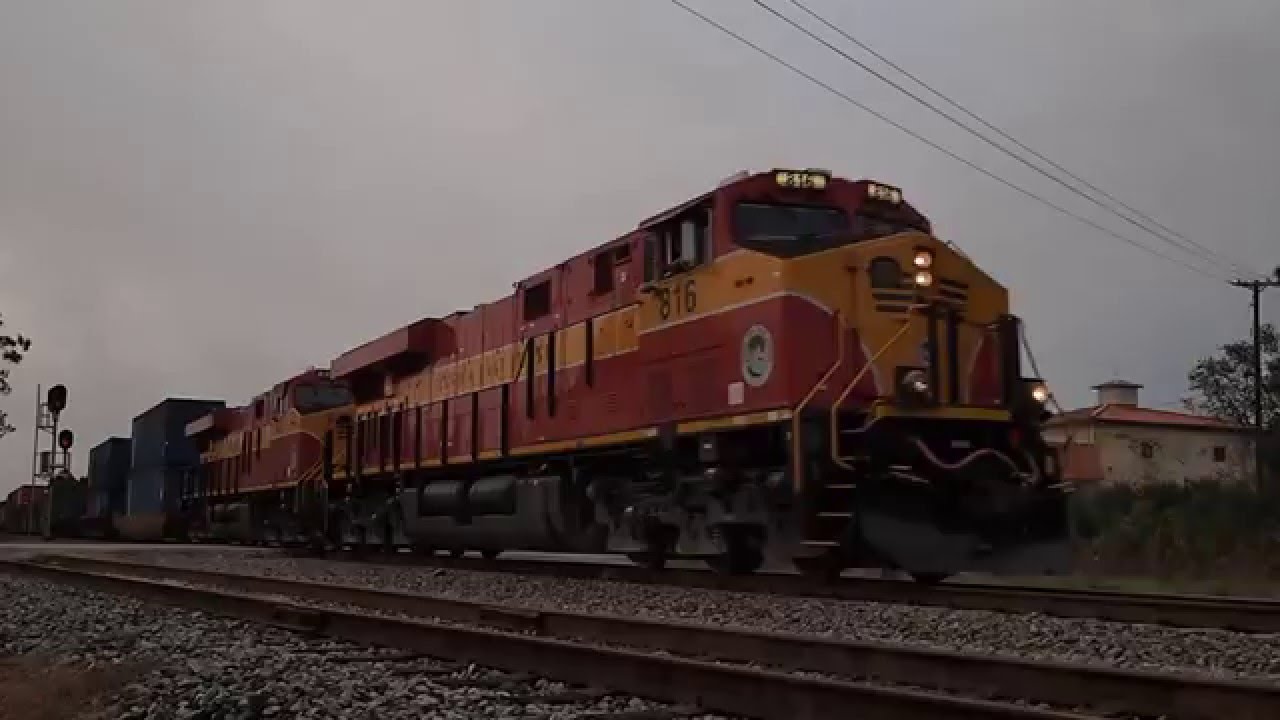 FEC Train 101-29 Ormond Beach, Florida - November 29, 2015 - YouTube