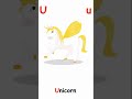 Letter U is for Umbrella, Uniform, Umpire, UFO, Unicorn, Unicycle ...