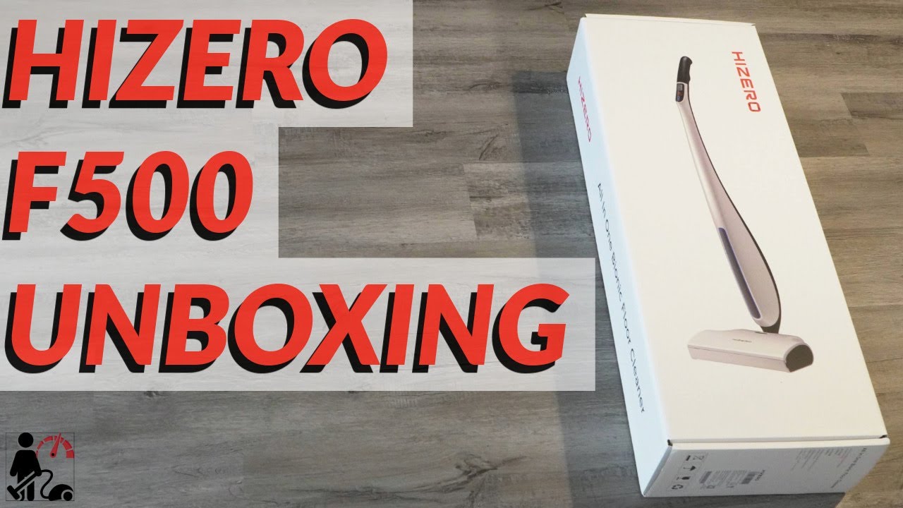 Hizero F500 Bionic Hard Floor Cleaner Unboxing & Test - YouTube