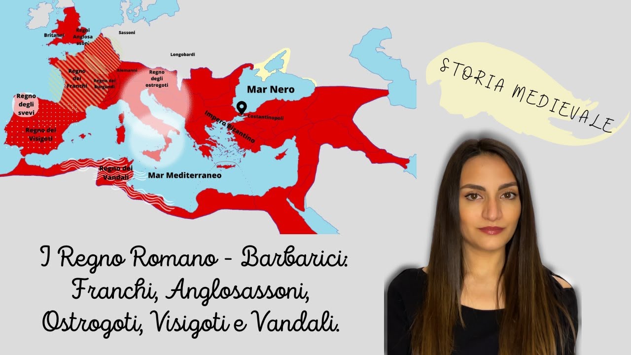 Storia Medievale || I Regni Romano-Barbarici: Franchi, Anglosassoni ...