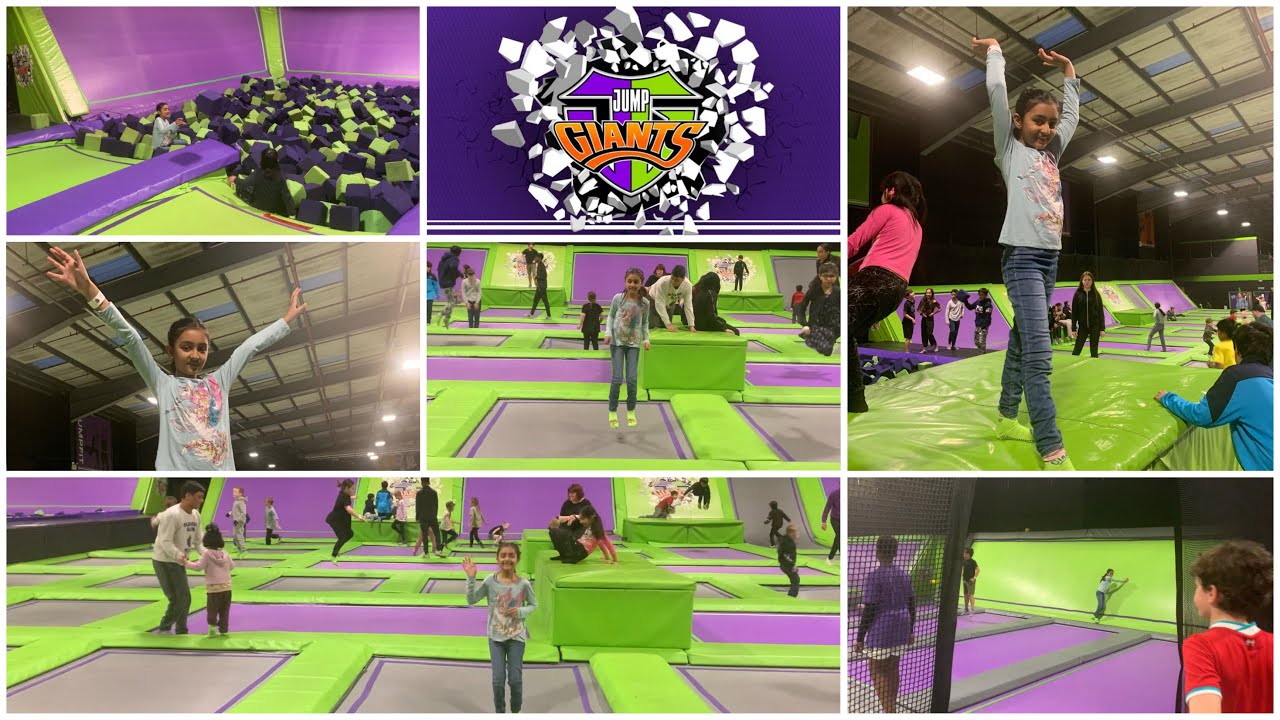 Jump Giants Trampoline Park - YouTube