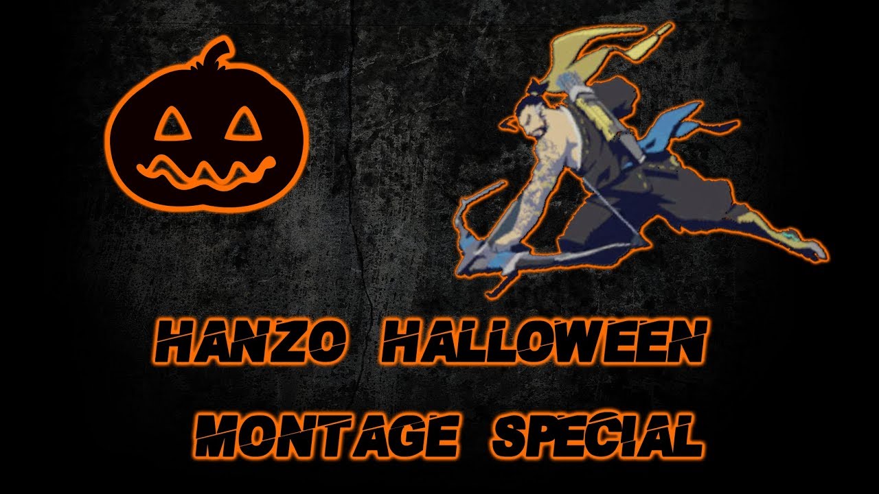 CONSOLE HANZO HALLOWEEN MONTAGE! (HALLOWEEN HANZO SPECIAL) - YouTube