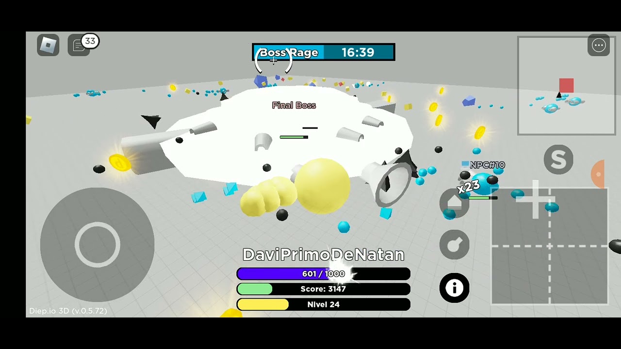 Diep.io 3d roblox ARENA CLOSER 😀 - YouTube