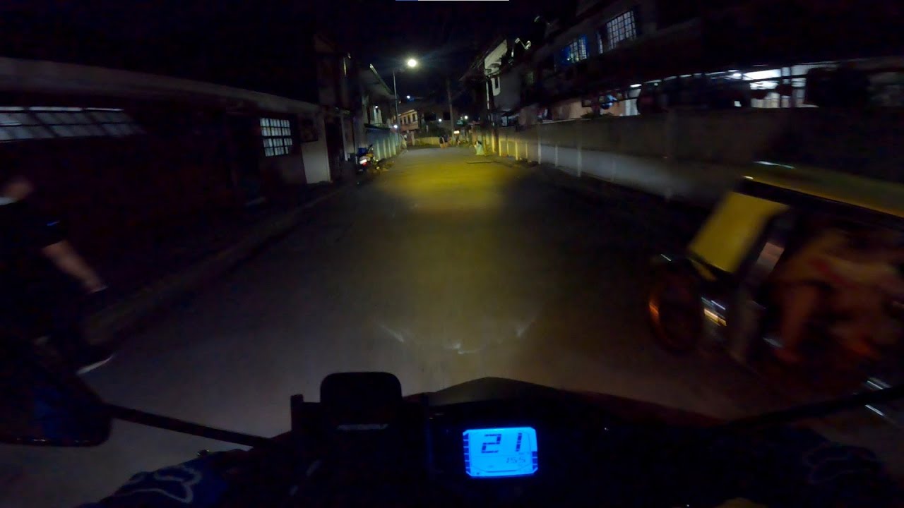 Mini Driving Lights in Action (XCL Supra 50 Watts) - YouTube