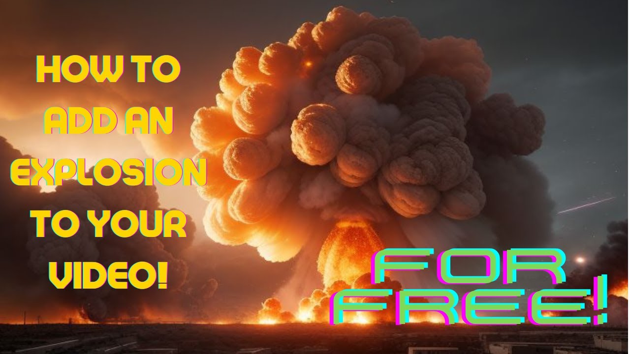 How To Add a Free Explosion To Your ClipChamp Videos - YouTube