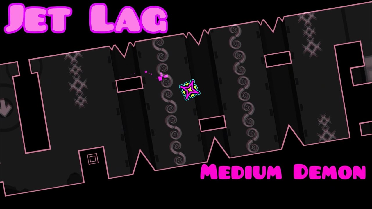 I Beat Jet Lag! (Medium Demon Platformer) | Geometry Dash - YouTube
