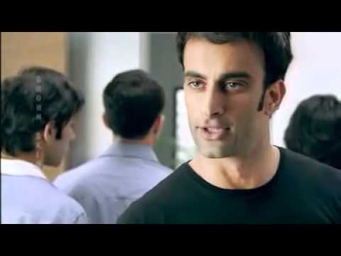Virgin Mobile ad with Ranbir kapoor , Genelia D'souza and Diana Penty ...