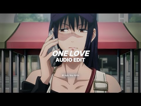 One love blue edit audio | audio edit | one love | blue | ugly boy ...