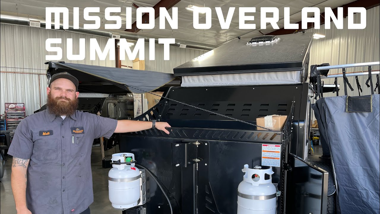 2022 Mission Overland Summit Travel Trailer Technician Tour - YouTube
