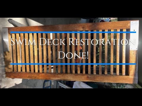 Ep 31 - Swim Deck Restoration Done! - YouTube
