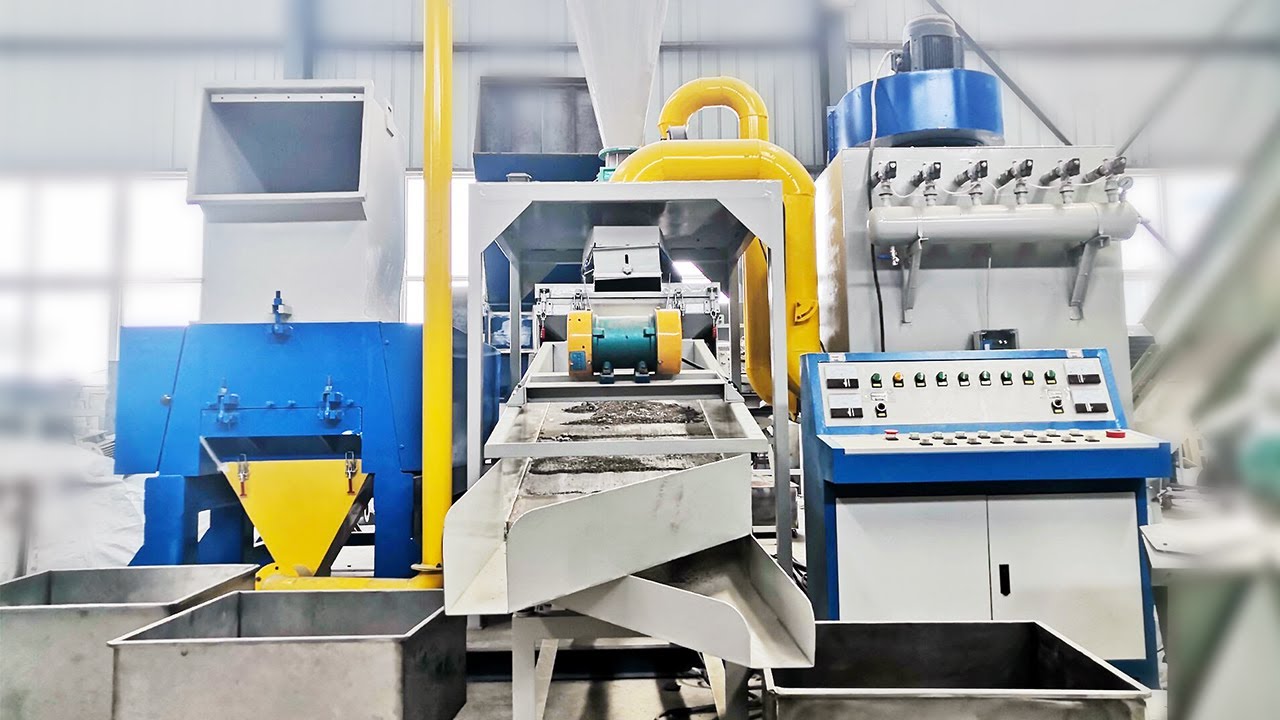 Copper Cable Recycle Machine | Cable Wire Crushing and Grinding Machine ...