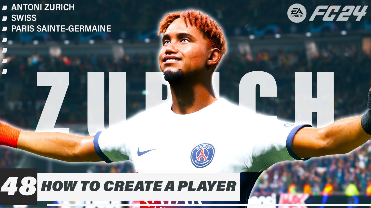 FC 24 | How to Create A Good Looking Player #48 [] SWISS [] Antoni ...