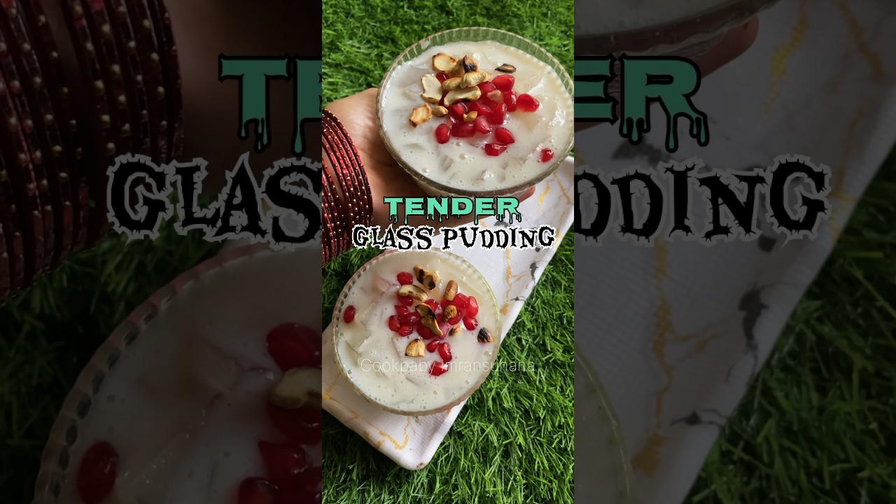 Tender glass pudding | #shorts #short - YouTube