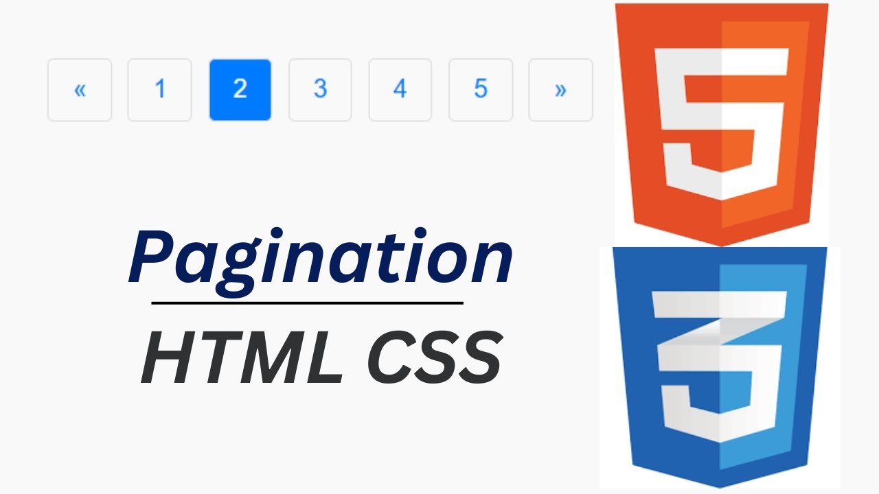Pagination|| #html #css #webdevelopment #webdesign #coding #programming ...