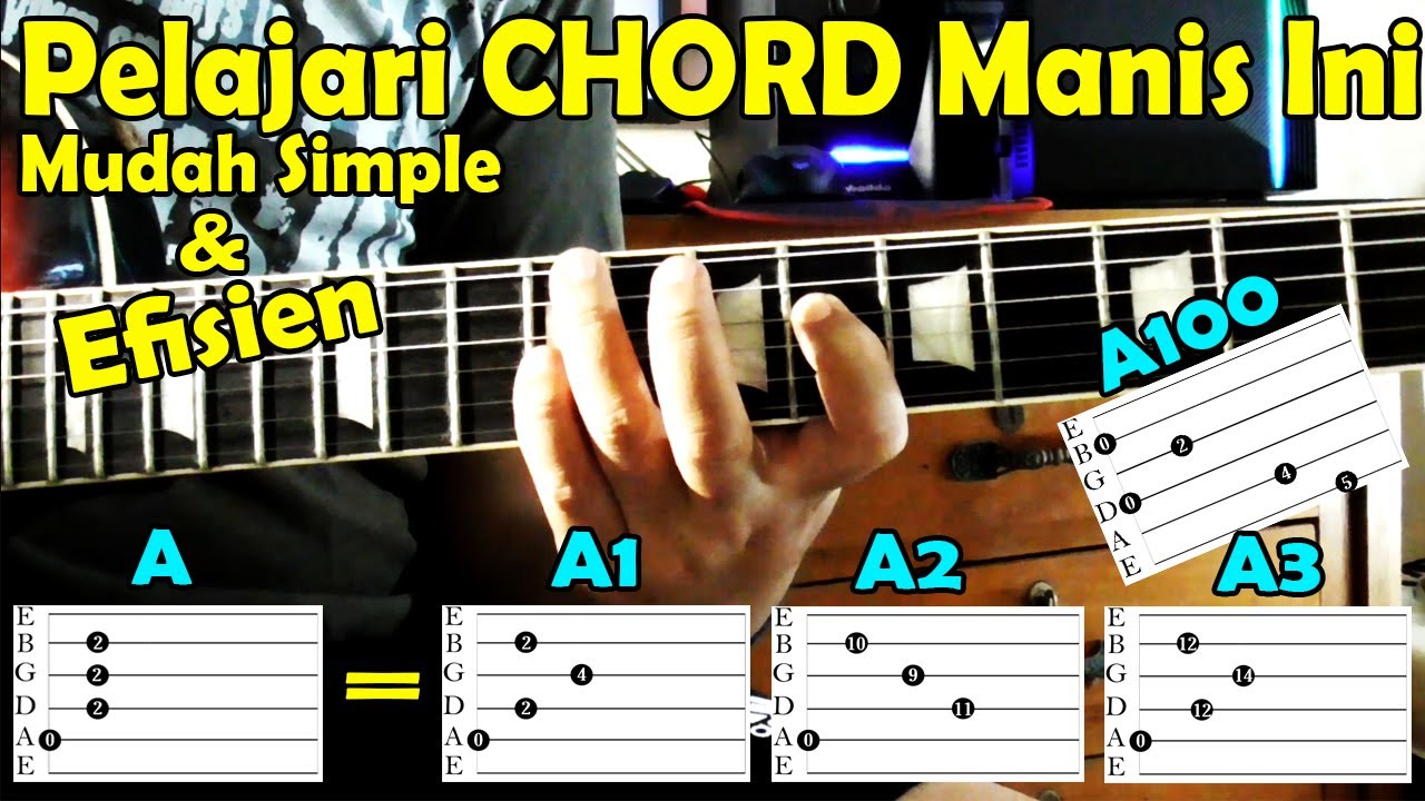 BUAT CHORD GITAR KAMU MENJADI LEBIH "MANIS" SEPERTI INI (Tutorial dan ...