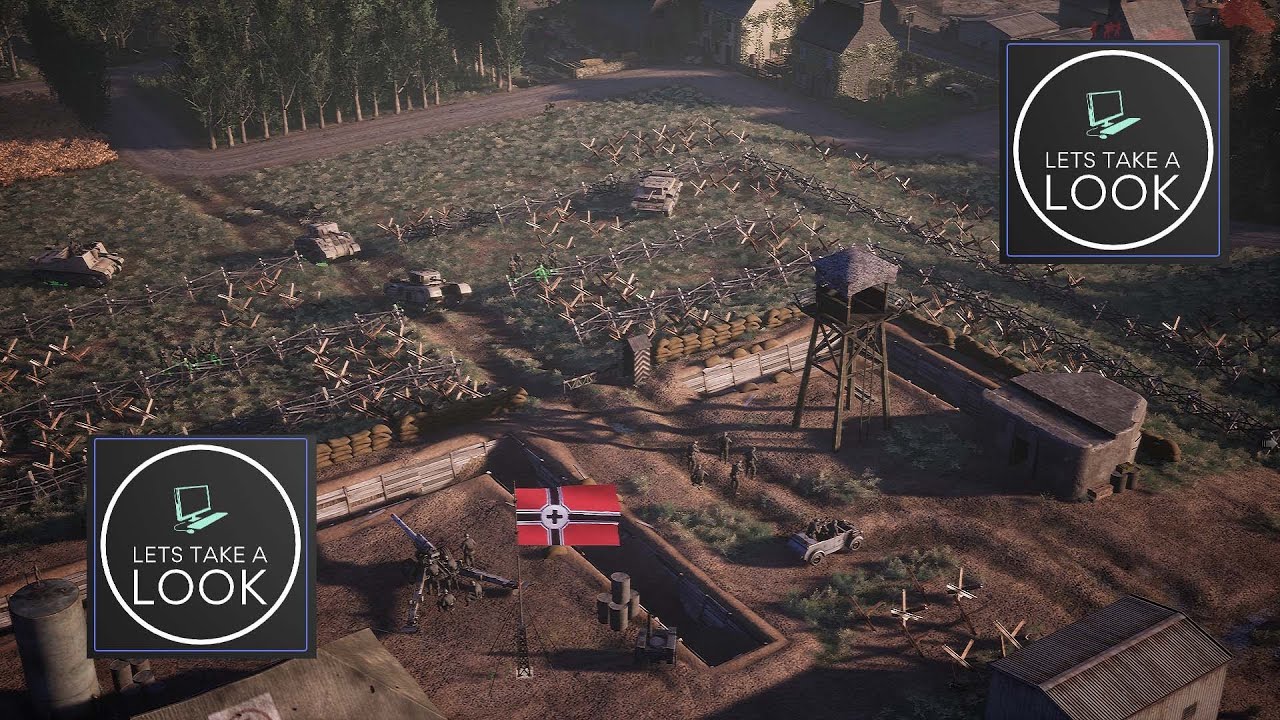'Let's take a look' Headquarters World War II Starni Games - YouTube