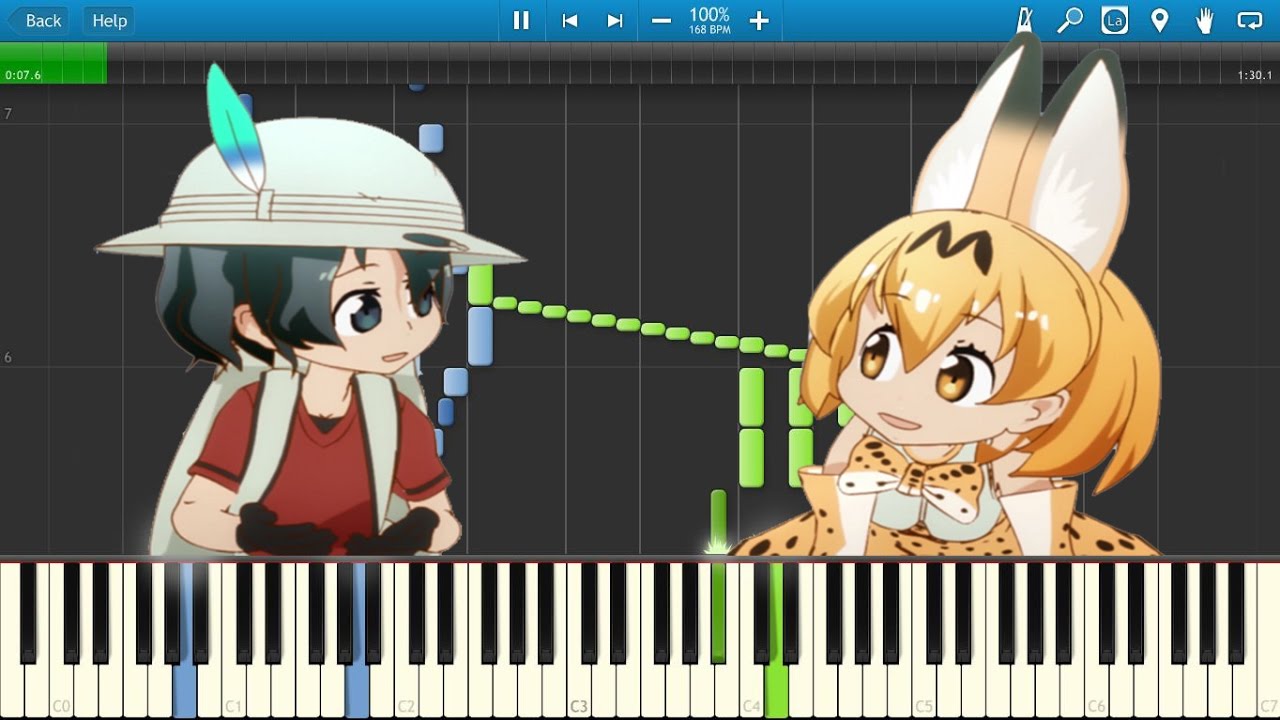 Youkoso Japari Park e | Kemono Friends OP | Piano - YouTube