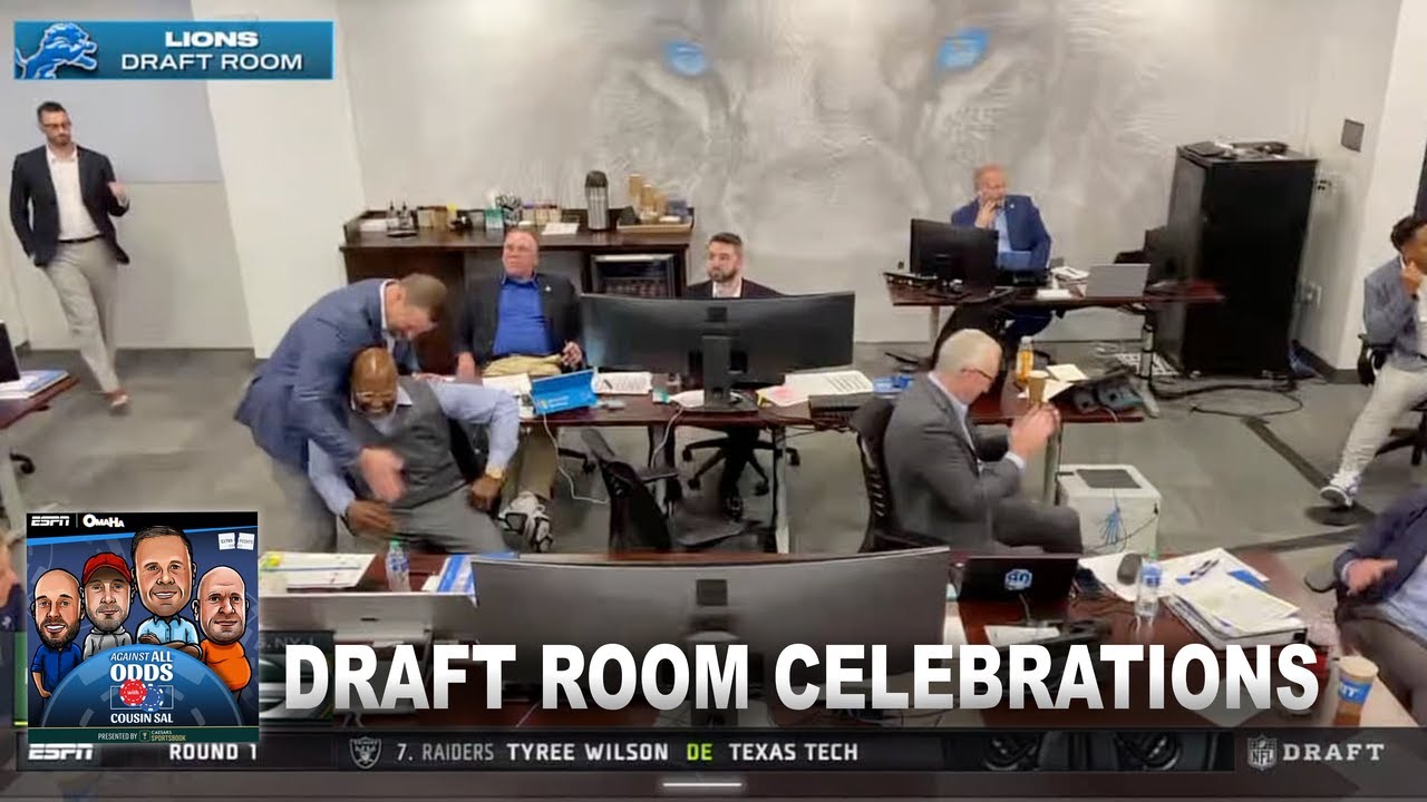 Draft Room Celebrations Over The Top? | Against All Odds - YouTube