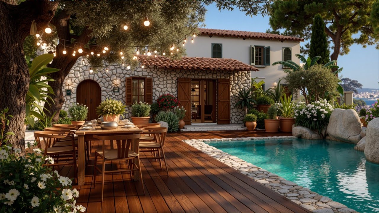 Poolside Relaxation & Jazz Music | Unwind with Serene Vibes and Fine ...