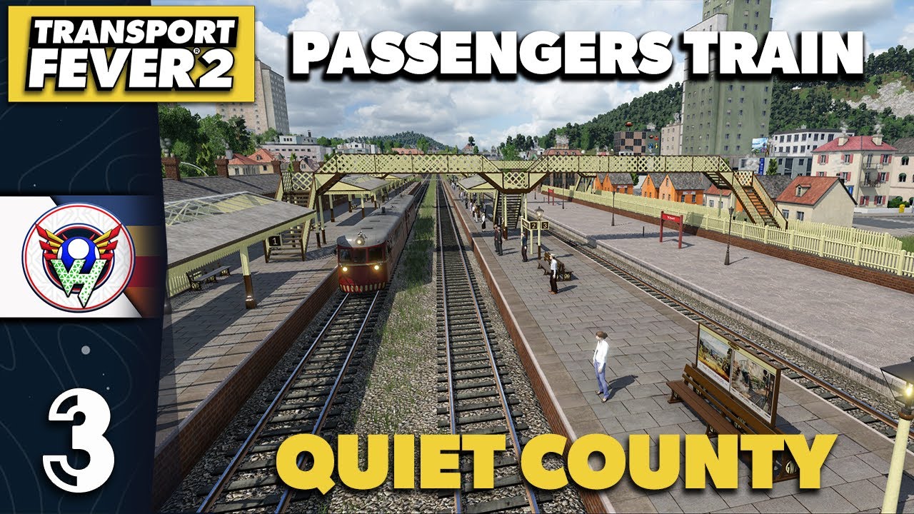 First Pax Train #3 - Transport Fever 2 - YouTube