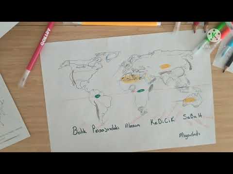 Olmazsa olmaz harita çalışması.. Ülkeler, Yerleşim Alanları, Boğazlar ve Kanallar..