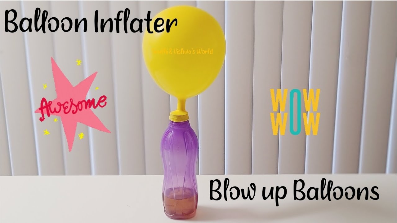 Balloon Blow Up with Baking Soda and Vinegar| DIY Science Experiments ...