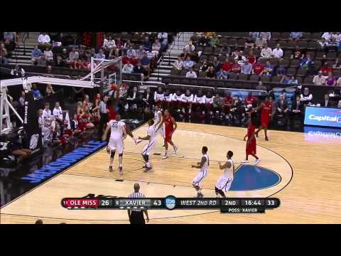 Ole Miss vs. Xavier: M.J. Rhett slam