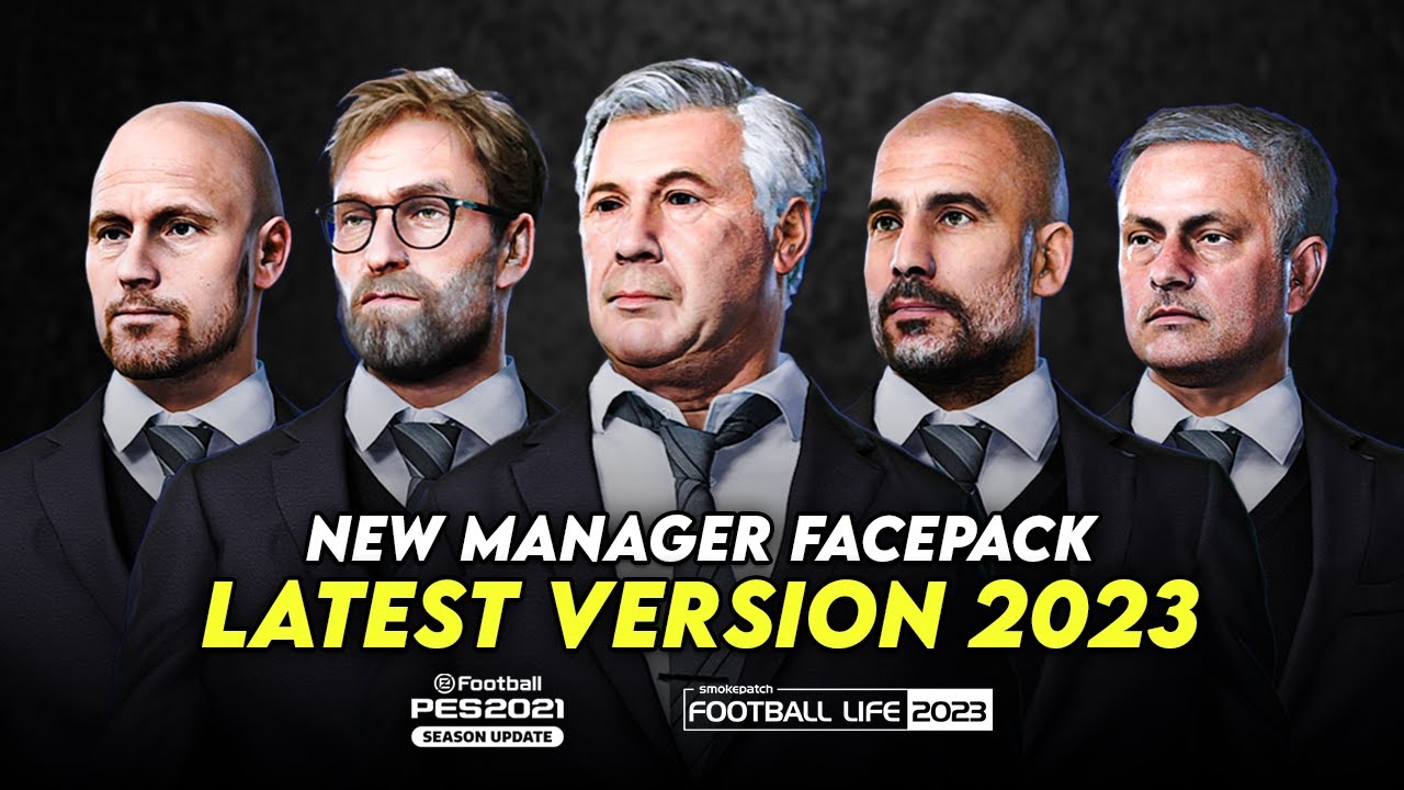 MANAGER FACEPACK LATEST VERSION 2023 | SIDER AND CPK | EFOOTBALL PES ...