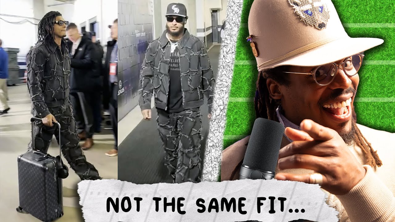 They got CAUGHT wearing the SAME FIT to the NFC Championship - YouTube