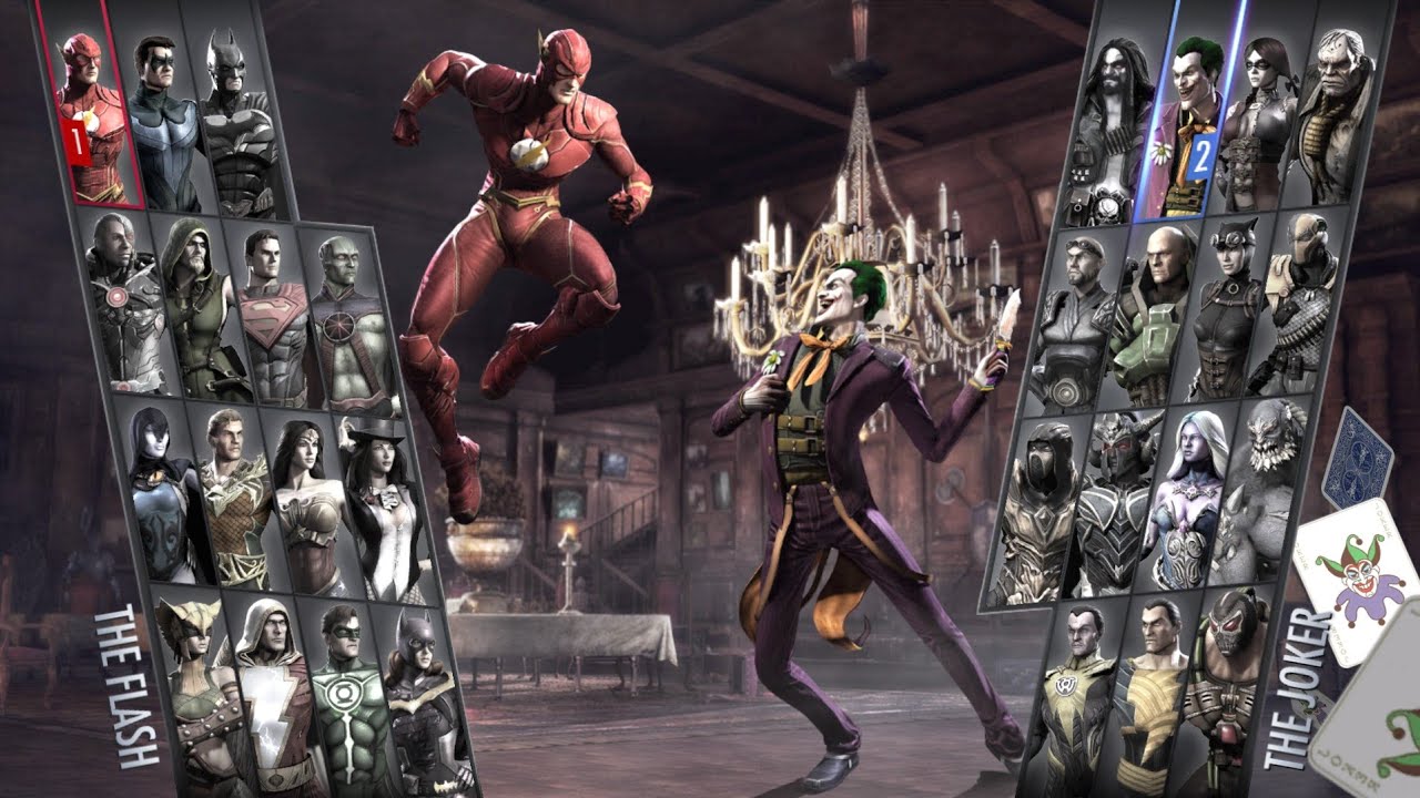 The Flash Vs The Joker | injustice God Among Us Ultimate edition - YouTube