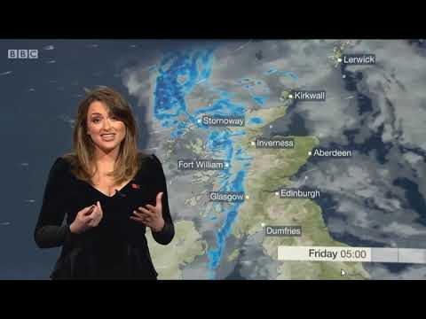 Anne Lundon Stunning on Beeb Weather 27/12/18 - YouTube