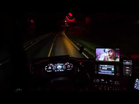 Tır'da nevigasyon ve harita kullanmanın arasındaki fark/TIR'la gece sürüşü..