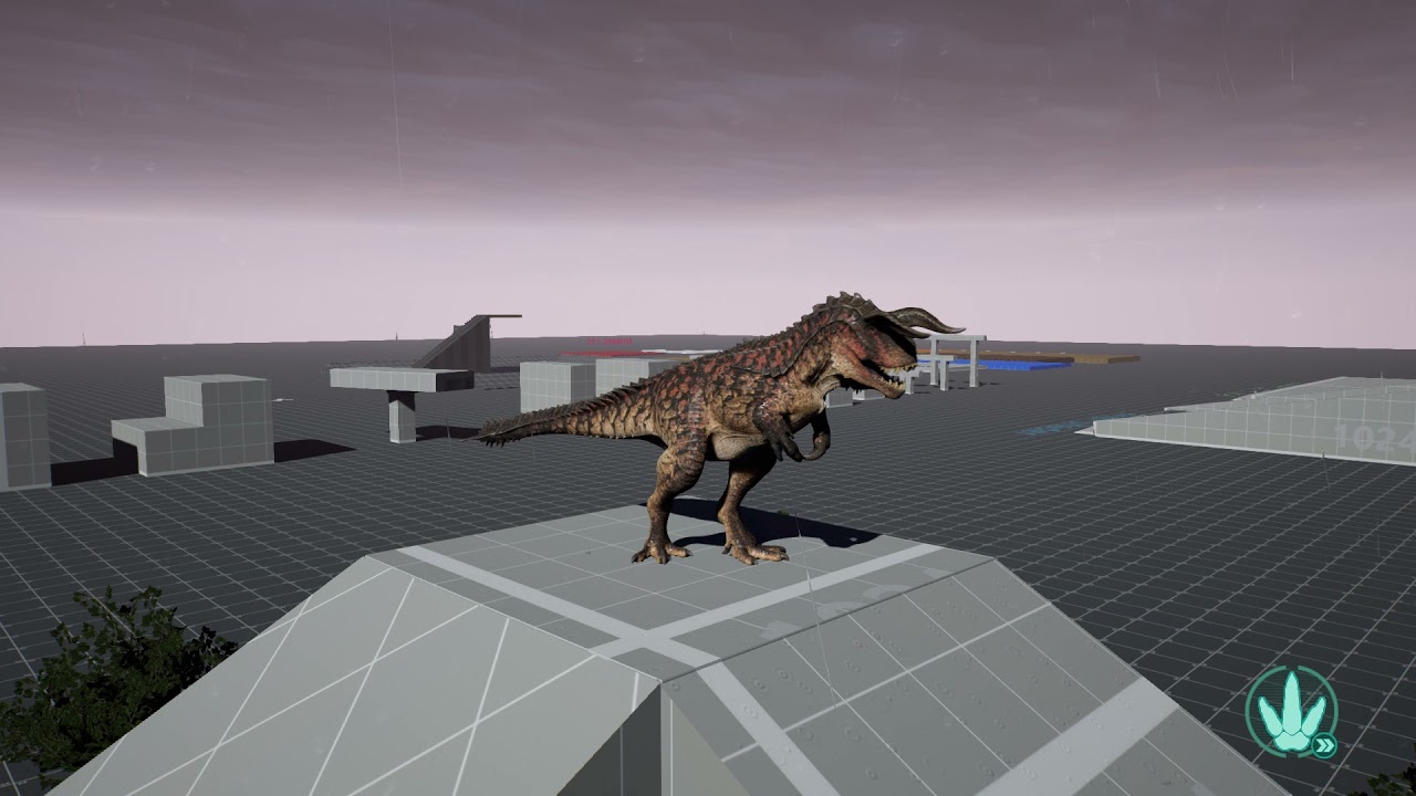 The Isle: Hypo Carno Roars and Animations - YouTube
