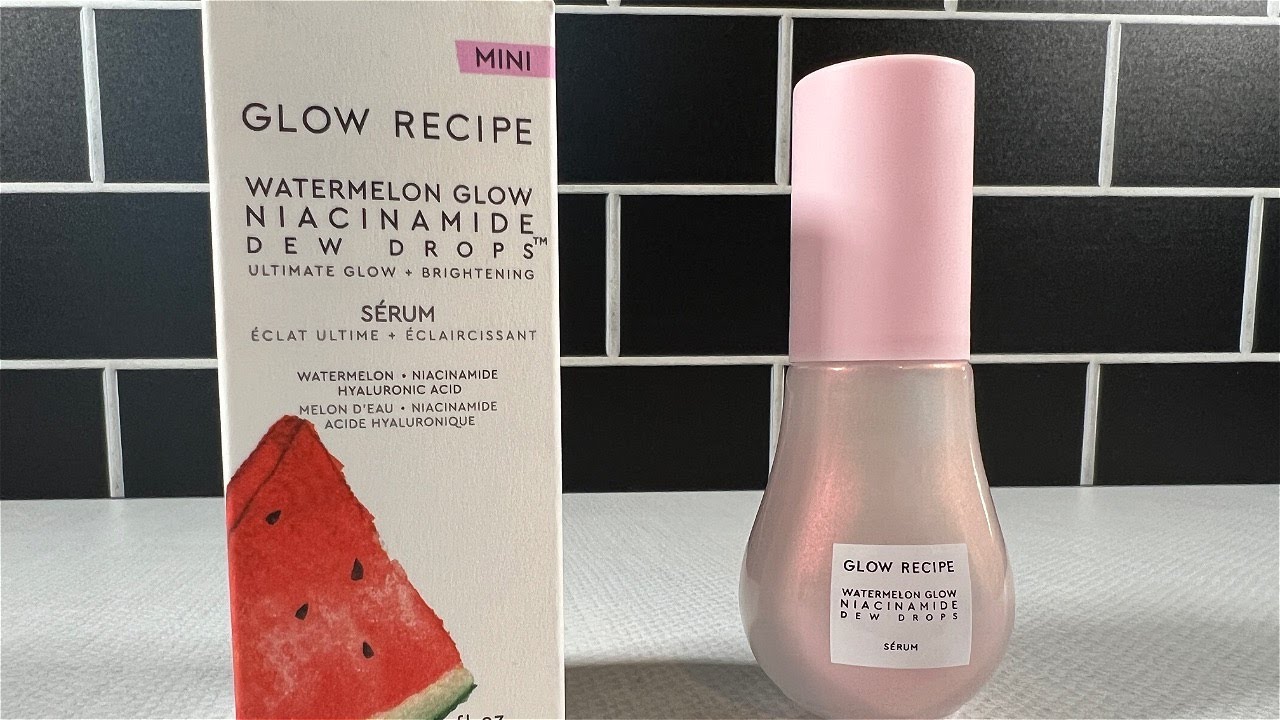 Glow Recipe Watermelon Face Serum for Glowing Skin - YouTube