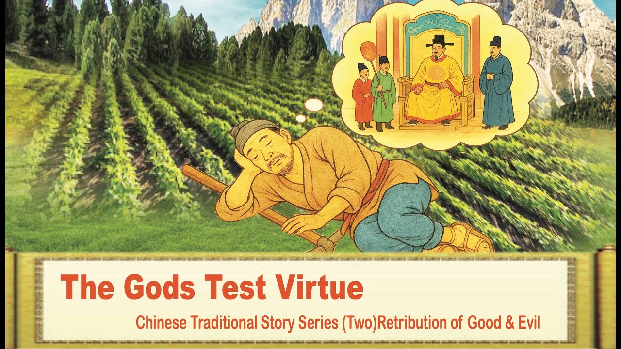 Chinese Traditional Story: The Gods Test Virtue - YouTube