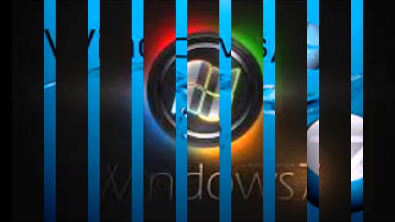 windows 7 fond d ecron HD - YouTube