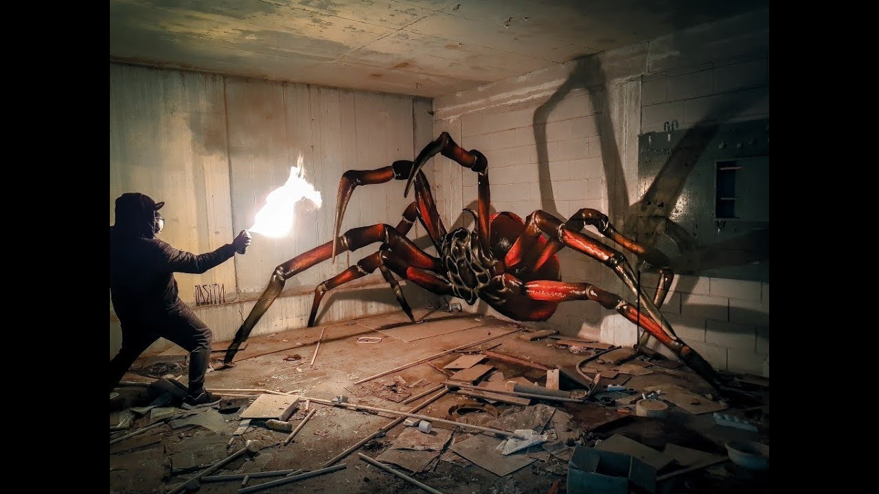 ODEITH // ANAMORPHIC - time lapse - huge Spider // Hollywood Style ...
