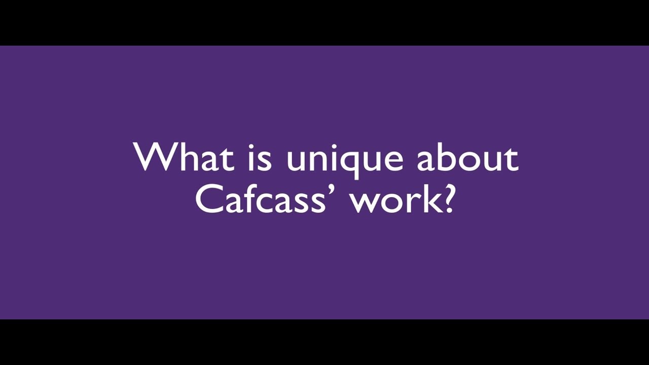 What's unique about Cafcass' work? - YouTube