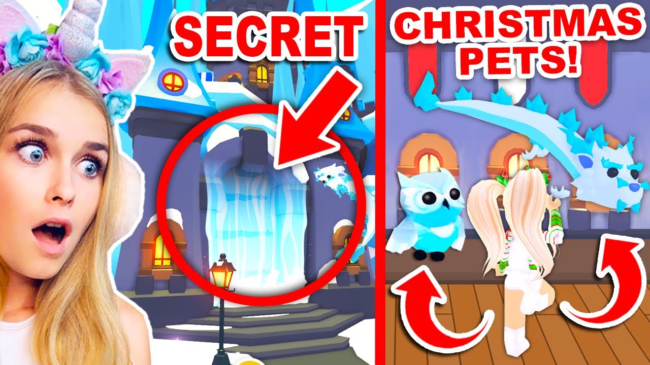 TIKTOK HACK Shows HOW To Get Into The *NEW* SNOW CASTLE In Adopt Me ...